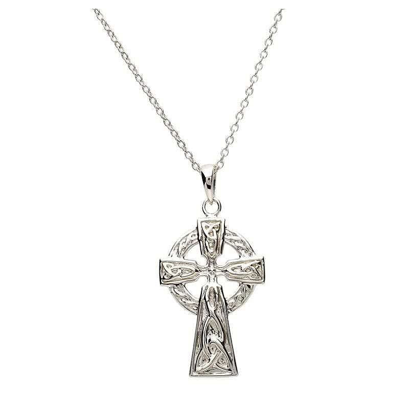 Sterling Silver Large Celtic Cross SF25 – John Weldon Jewellers