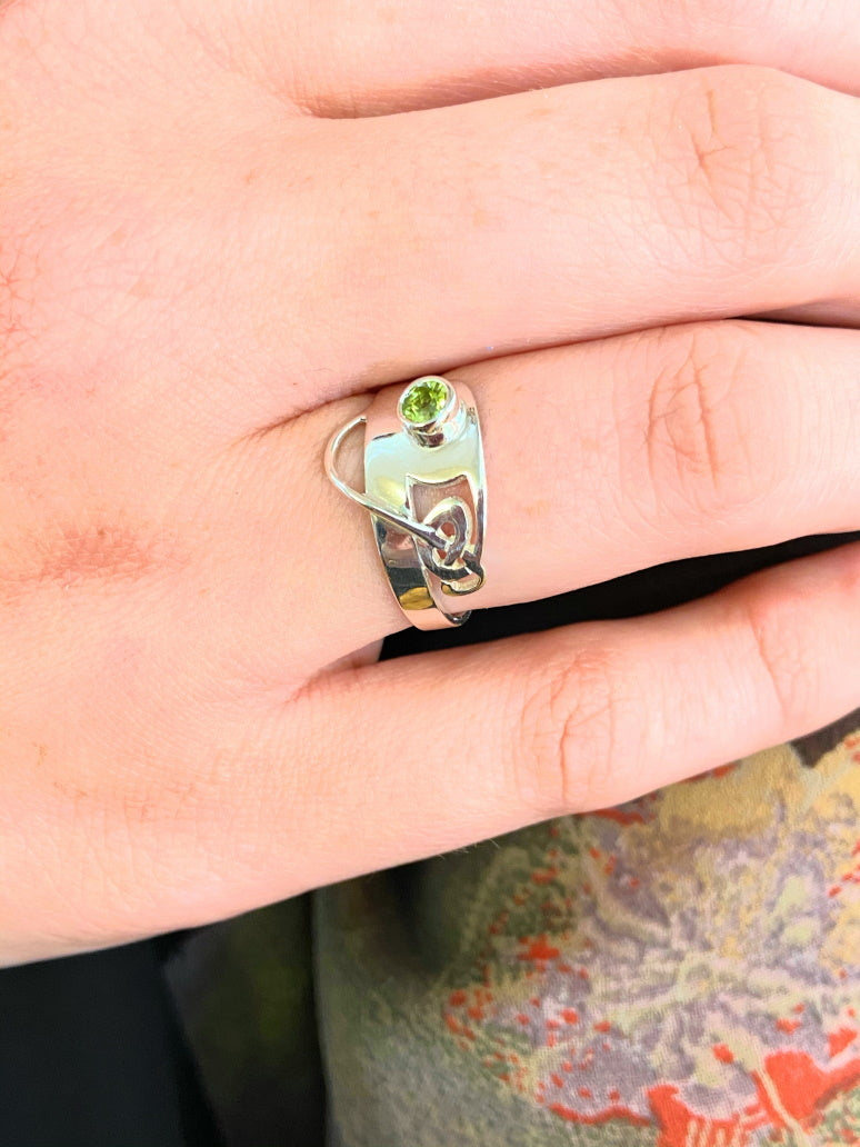 Sterling Silver Celtic Knox Ring – John Weldon Jewellers